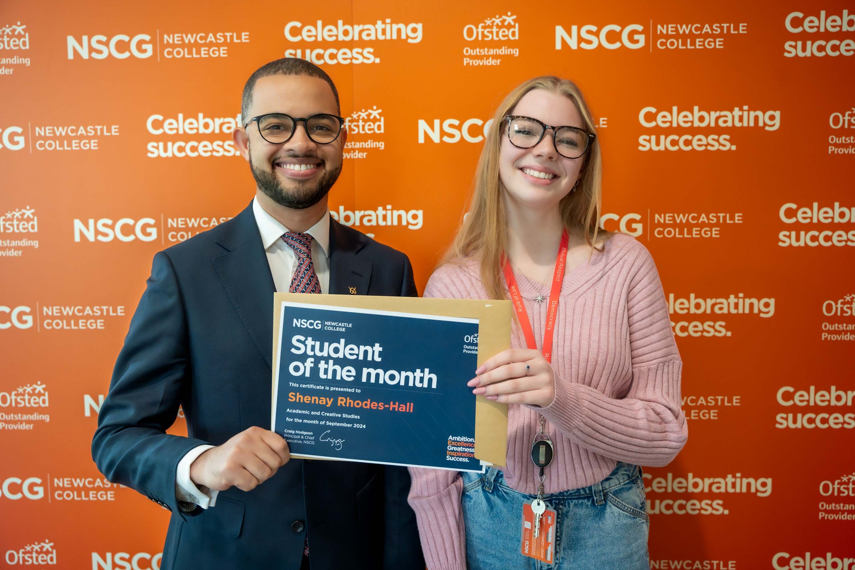 Newcastle College Celebrates Student Success with September 'Student of ...