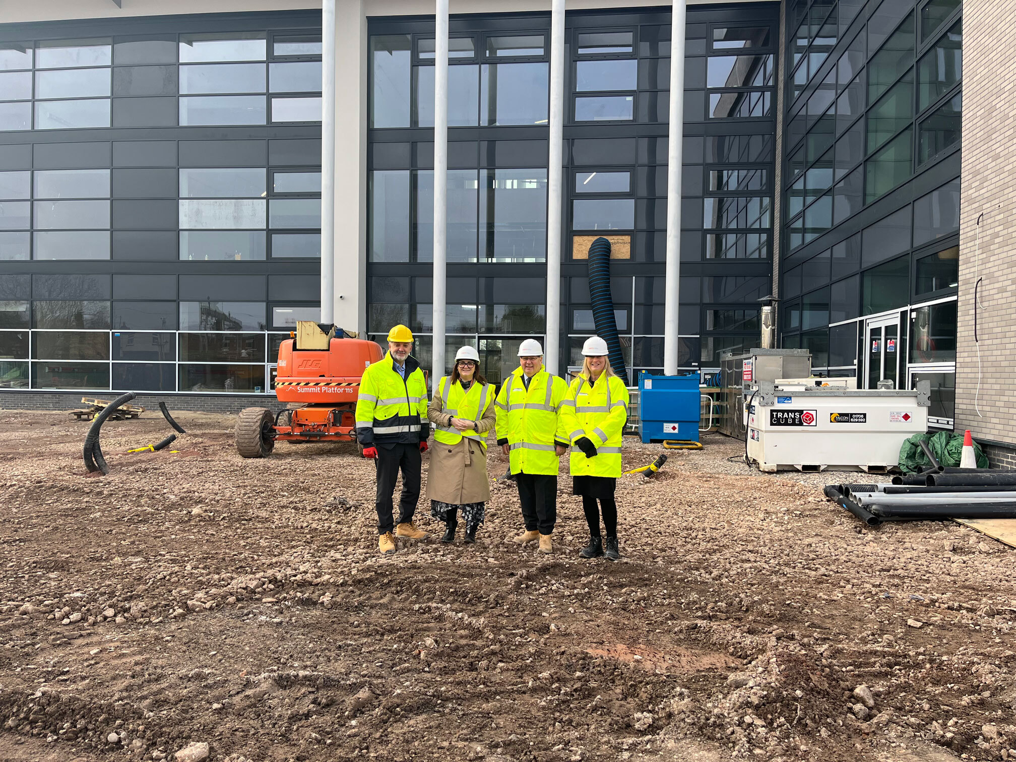 Stafford MP Charts Progress of Institute of Technology Construction | NSCG